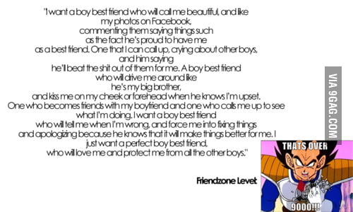 Friendzone Level: Over 9000 - 9GAG