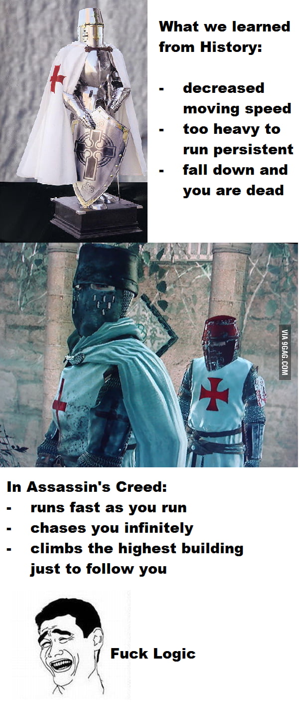 Assassin's Creed Logic - 9GAG