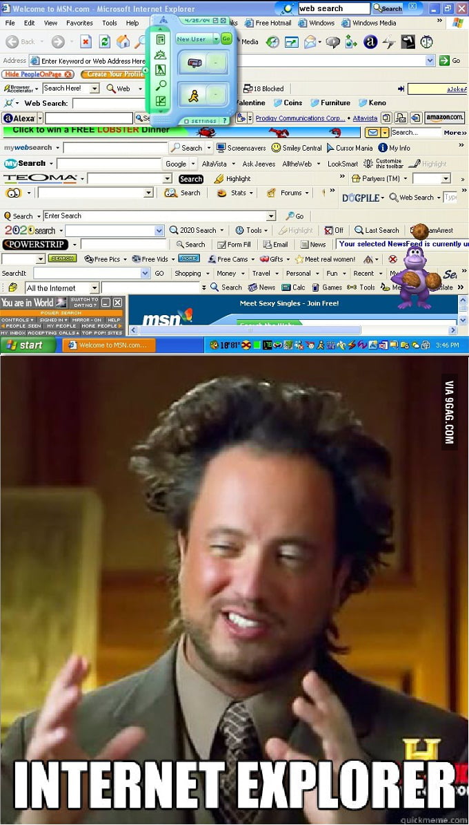 INTERNET EXPLORER - 9GAG