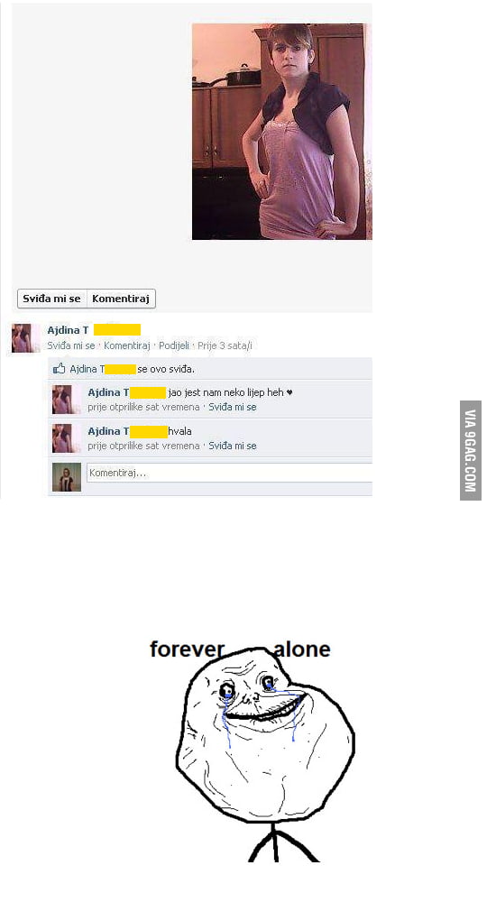 Forever alone lvl; 9000 - 9GAG