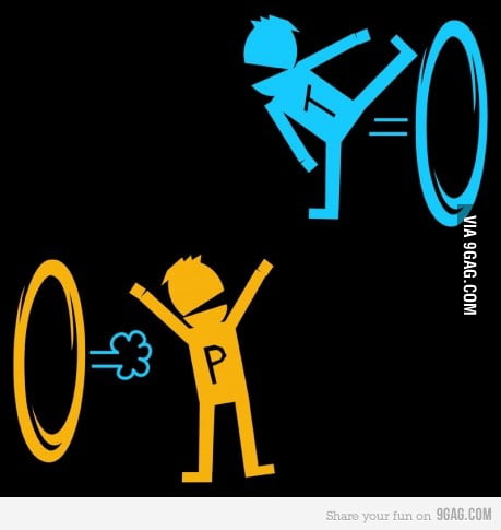 Portal fart ! - 9GAG