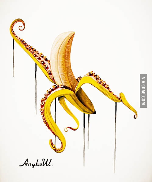 Alien Banana - 9GAG