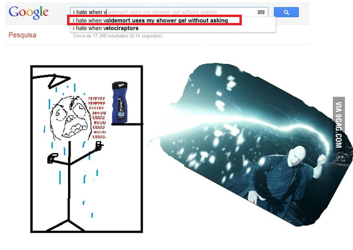 Voldemort level: trolling - 9GAG