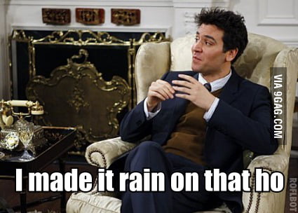 Ted Mosby, Gangster Rapper - 9GAG