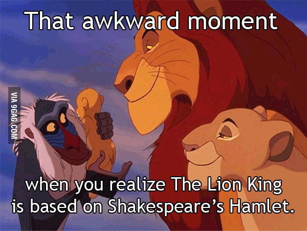 Simba is Hamlet - 9GAG