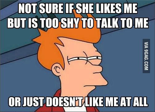 Just say something! - 9GAG