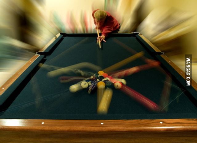 Motion pool table - 9GAG
