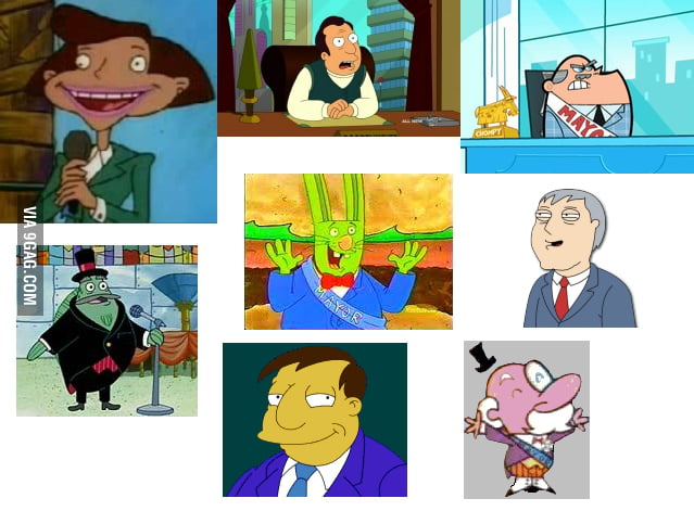 Cartoon Mayors - 9GAG