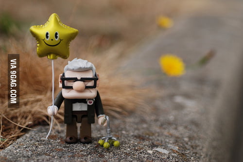 Sad Carl Fredricksen is sad... - 9GAG