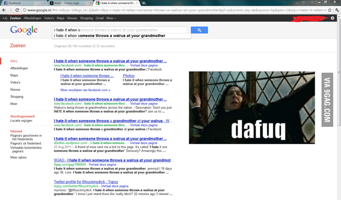 Throw a what? - 9GAG