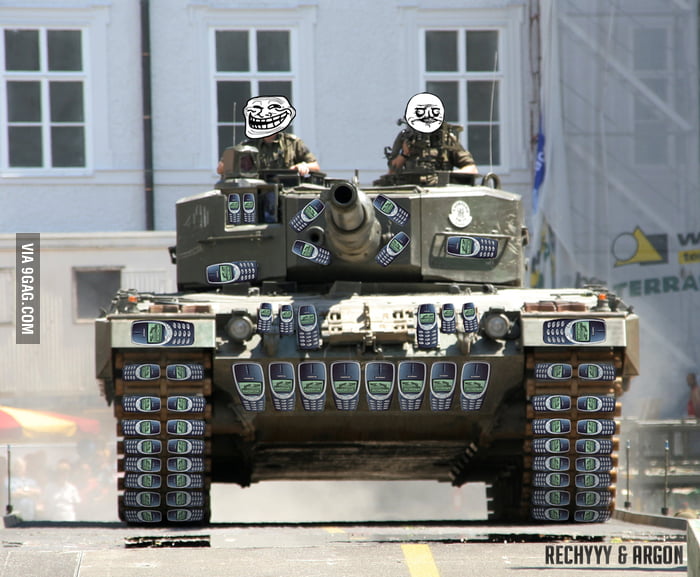 Nokia Tank - 9GAG