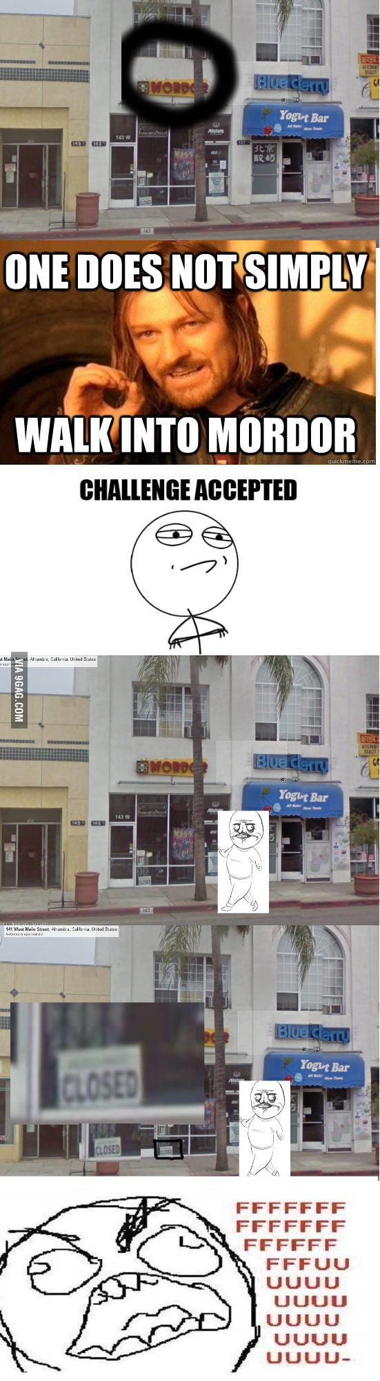 Simply walk into- FUUUUUUUU! - 9GAG