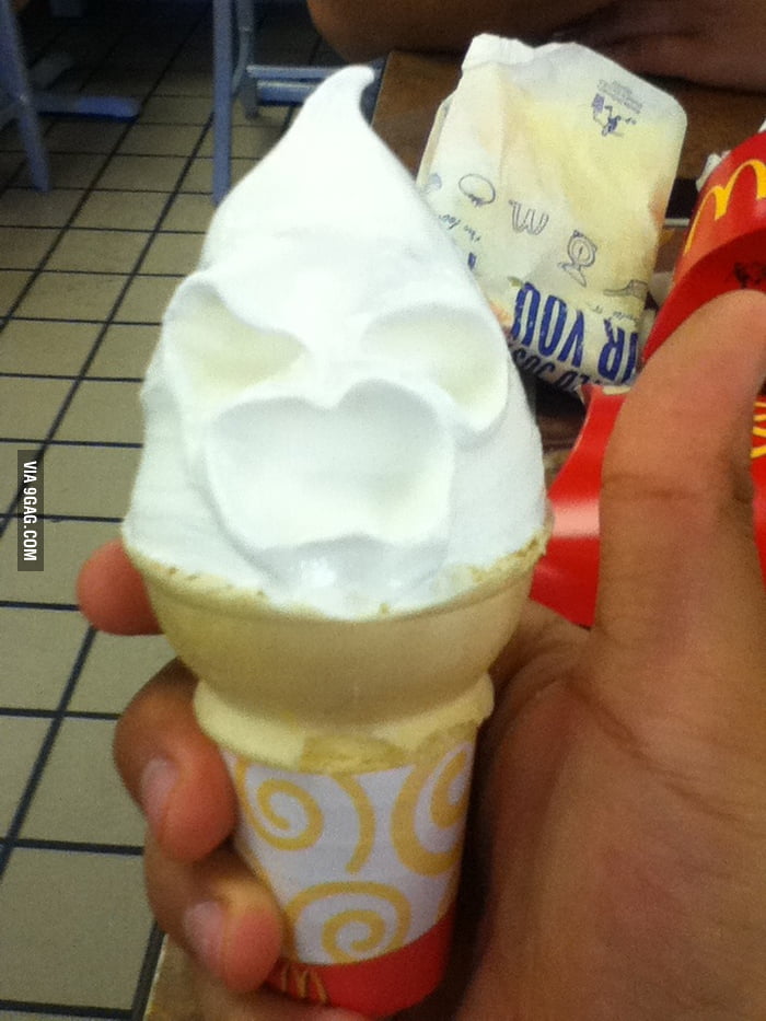 Angry ice cream is angry - 9GAG