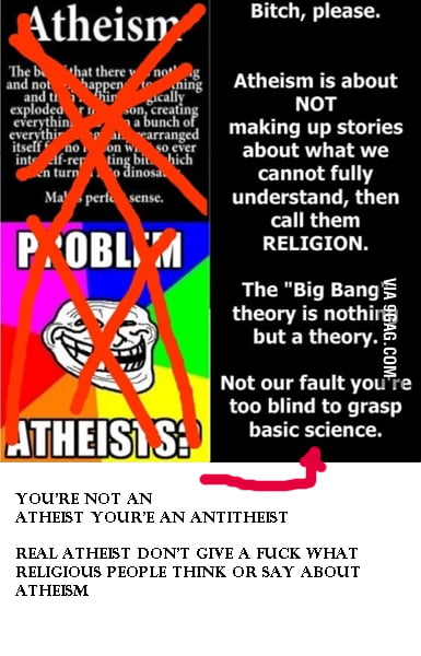 [FIXED][FIXED]Problem Atheists? - 9GAG
