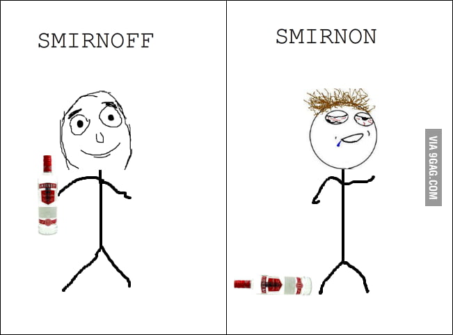 Smirn, off - on. - 9GAG