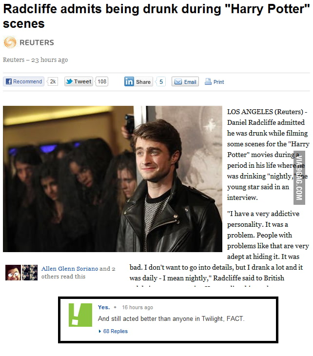 Epic comment... - 9GAG
