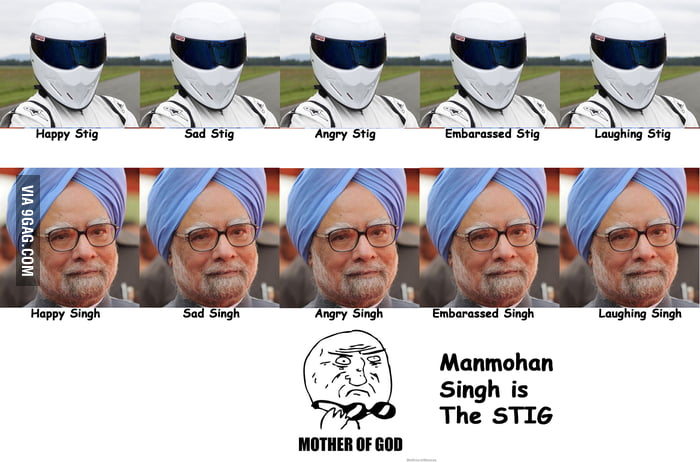Stig Revealed - 9GAG