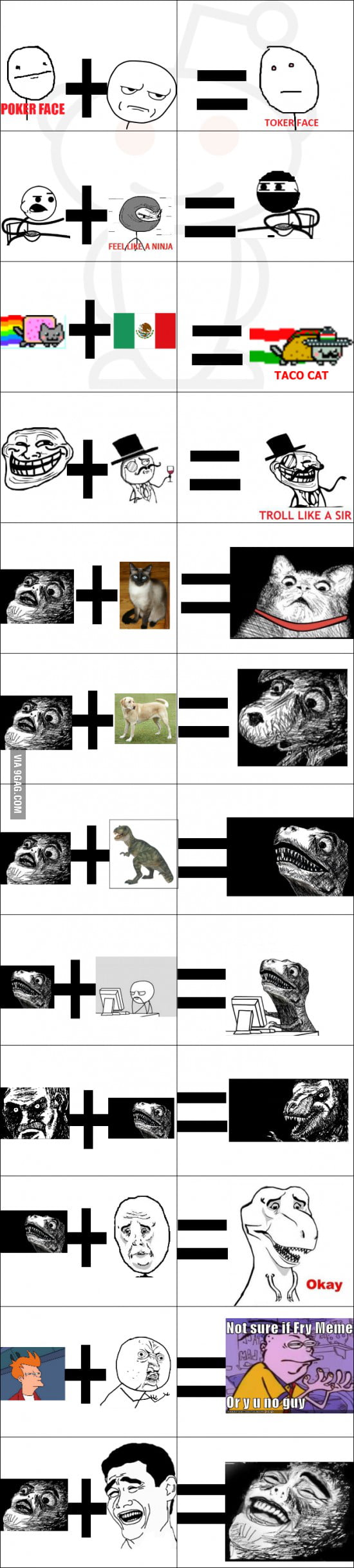 What happen if we merge memes? - 9GAG