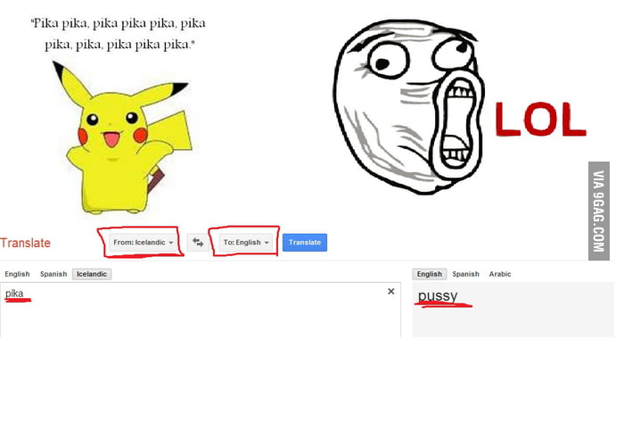 Awkward moment when you realise what pikachu is really sayin - 9GAG