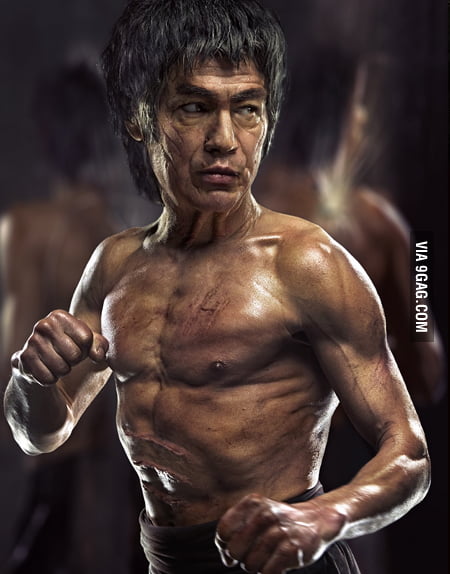 Old Bruce Lee - 9GAG
