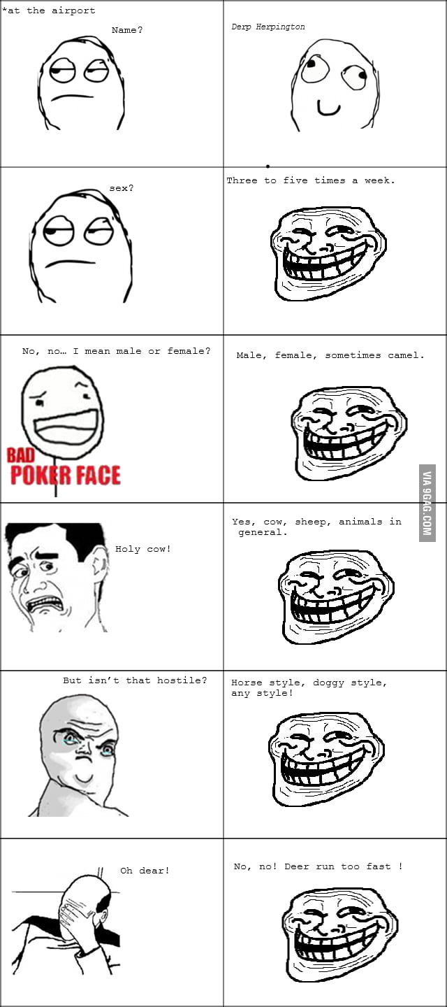 Trolling level: over 9000 - 9GAG