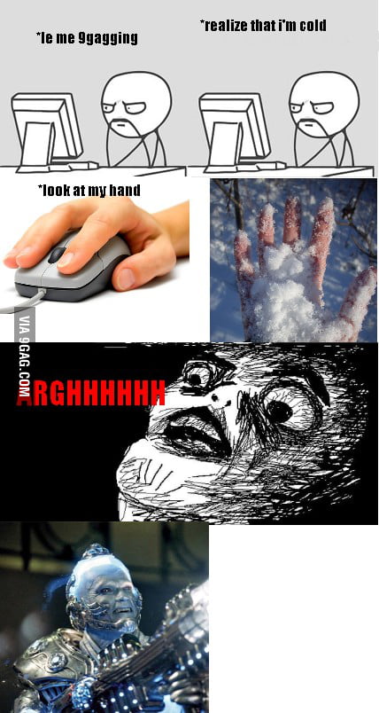 Frozen Hand Syndrome - 9GAG