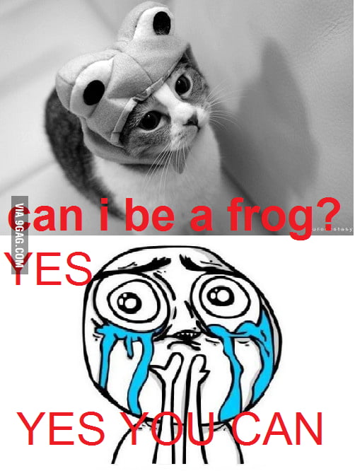 Yes! Yes you can. - 9GAG