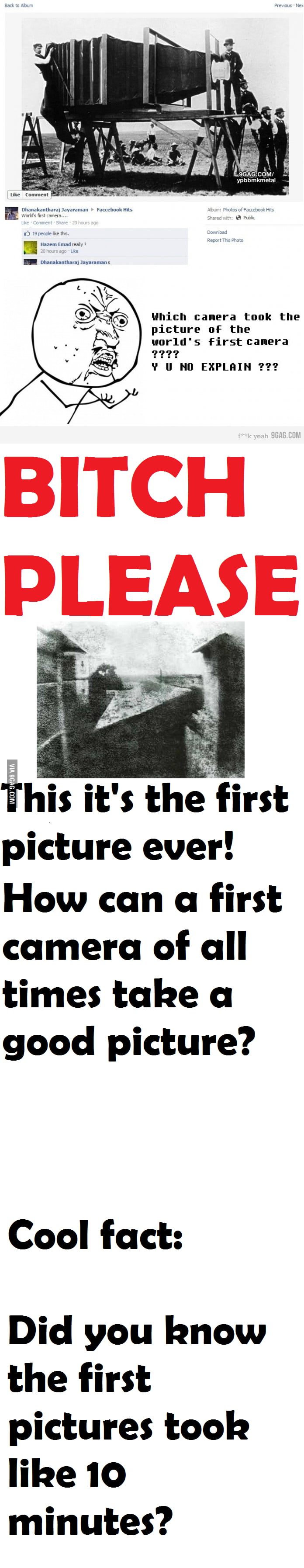 World's first camera... [Fixed] - 9GAG