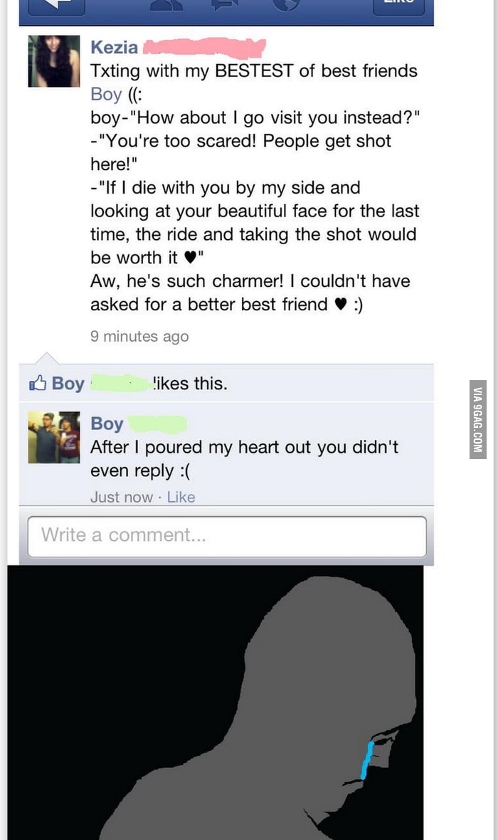 Escaping Le Friendzone fail - 9GAG