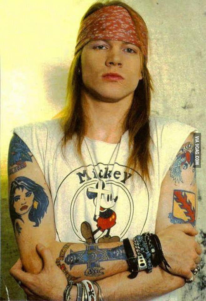 Happy Birthday Axl Rose! - 9GAG