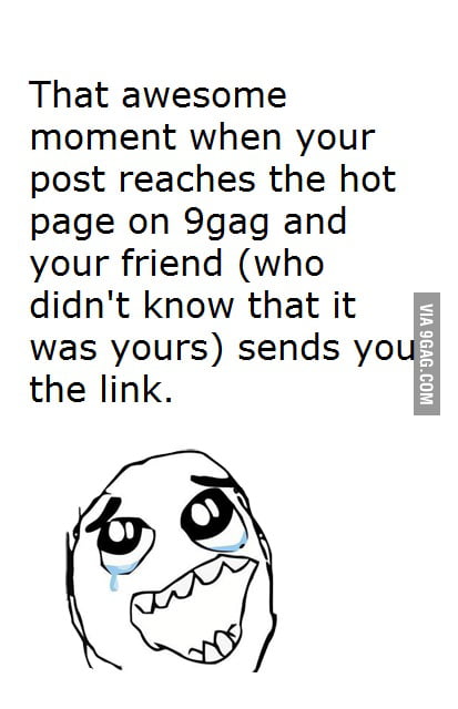 Almost cried - 9GAG