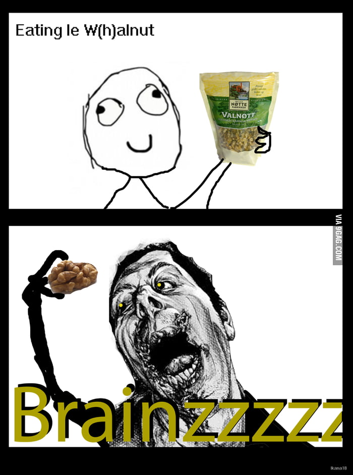 Every time I eat a Walnut...... - 9GAG