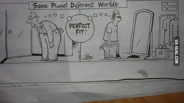 Same planet different world - 9GAG