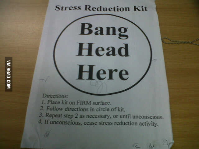 Bang Head Here - 9GAG