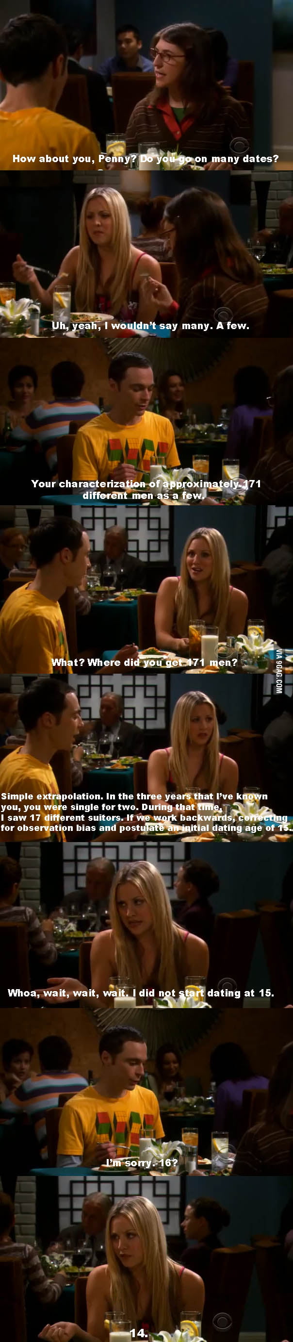 Just Sheldon and Penny - 9GAG