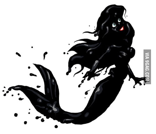 Oil Spill Mermaid - 9GAG
