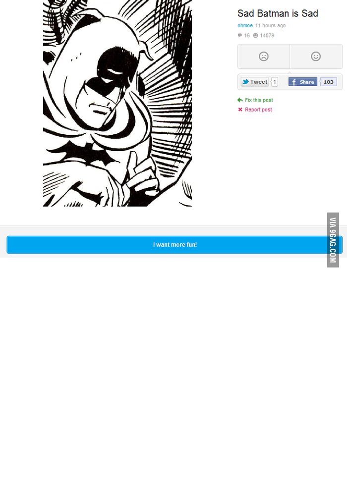 Endless scrolling my ass. - 9GAG