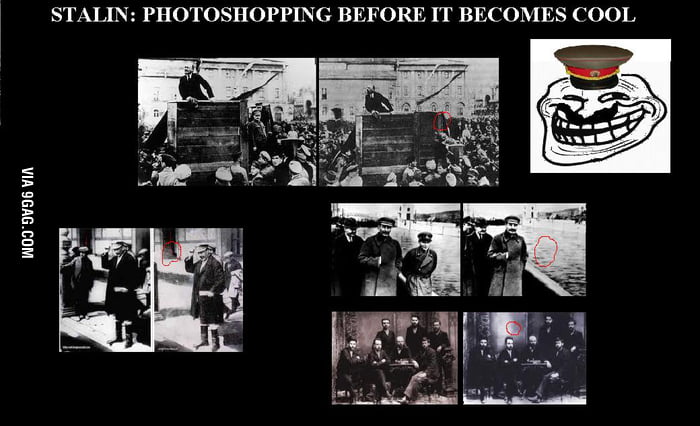 Photoshop lvl:Joe Stalin - 9GAG