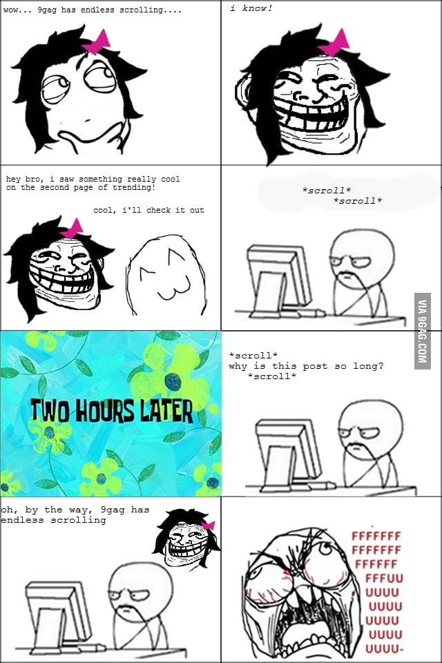 *scroll troll - 9GAG