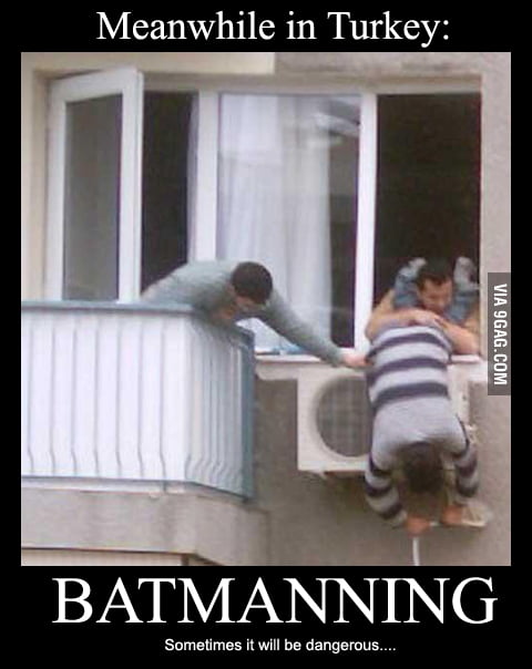 Dangerous Batmanning - 9GAG