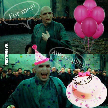 Voldemort's birthday - 9GAG