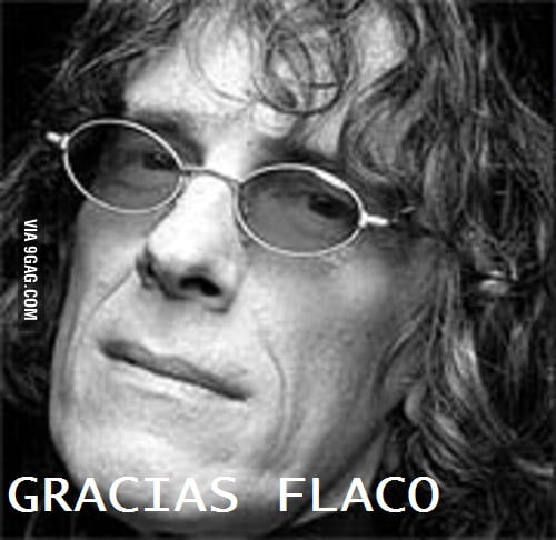 RIP "El flaco Spinetta" - 9GAG