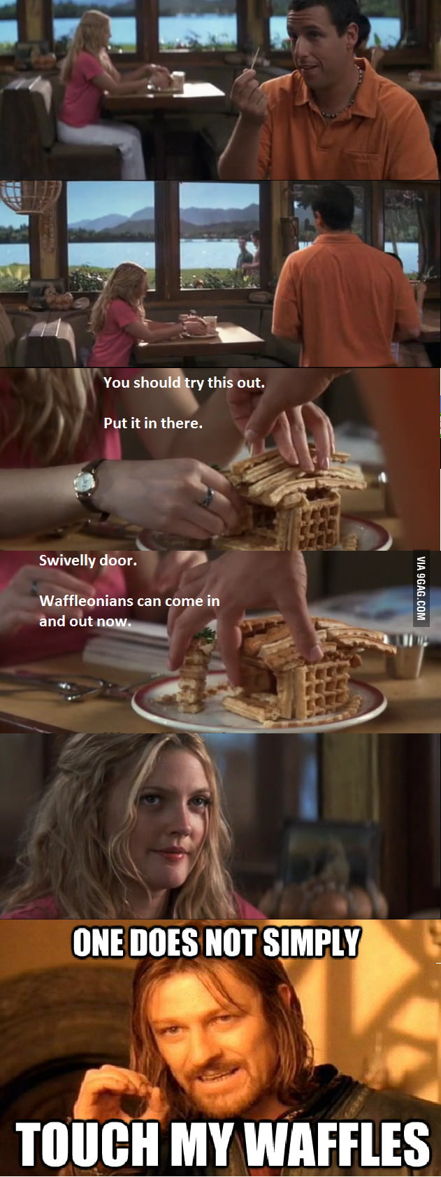 Touch my Waffles - 9GAG