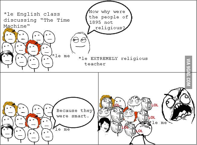 Trolling in English Class - 9GAG