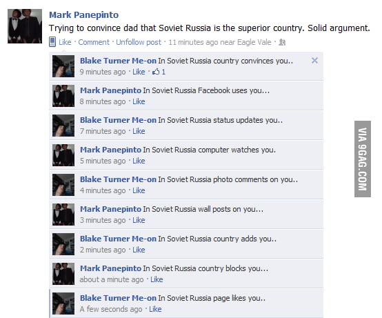 In Soviet Russia 9gag