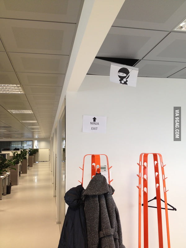 Ninja Exit - 9GAG