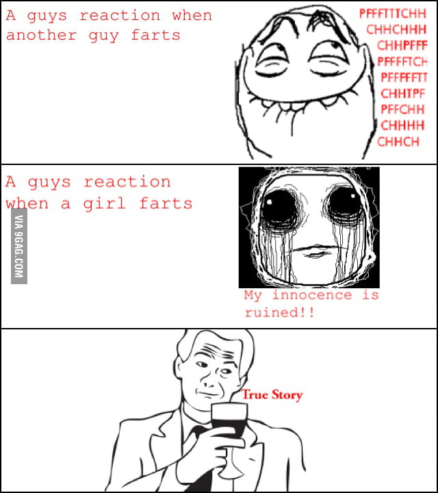 Fart reaction - 9GAG
