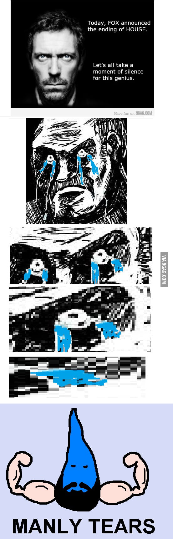 Manly tears have been shed - 9GAG