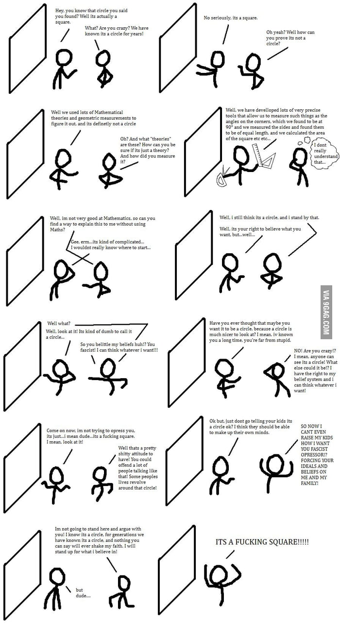 Theist logic - 9GAG