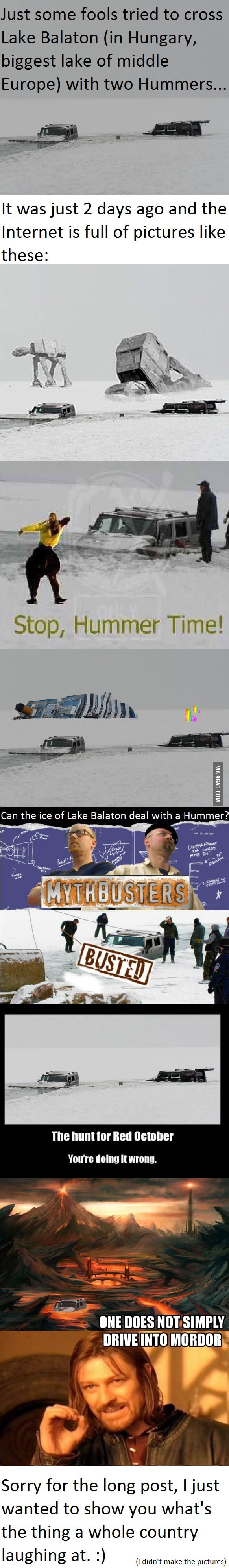 Hummer time! - 9GAG